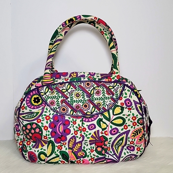 Vera Bradley | Bags | Vera Bradley Viva La Vera Bowler Bag In ...